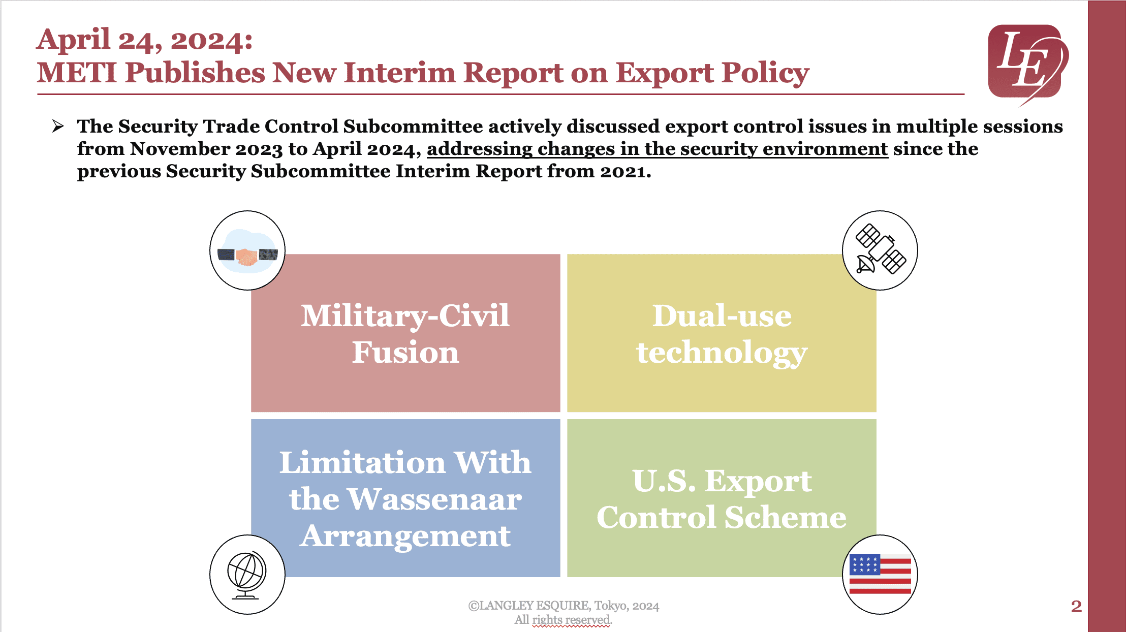 Analysis of Japan's Export Control Policy - Langley Esquire Government ...